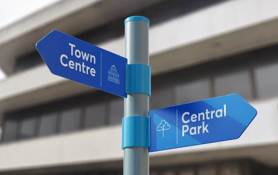 Construction Signage and Project Signboard in Dubai | Ajwaa Signage